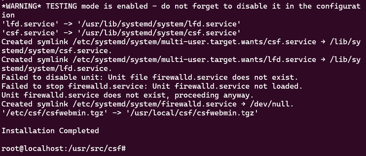 How To Install Csf Configserver Firewall Hivelocity Hosting