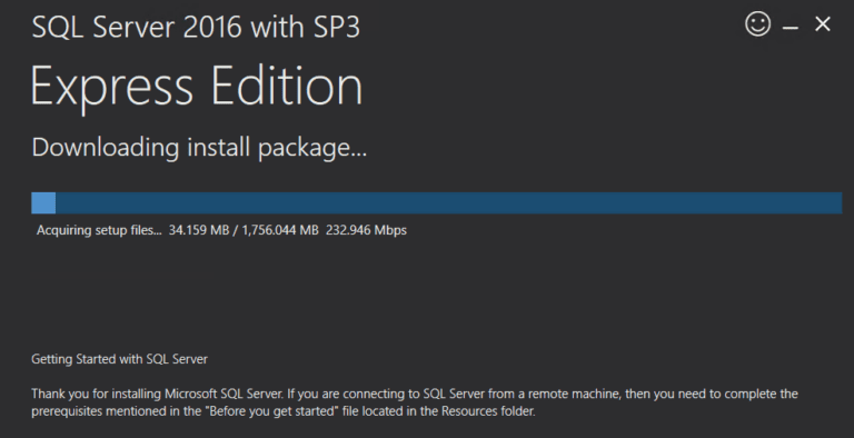 How to Install SQL Server 2016 Express - Hivelocity Hosting