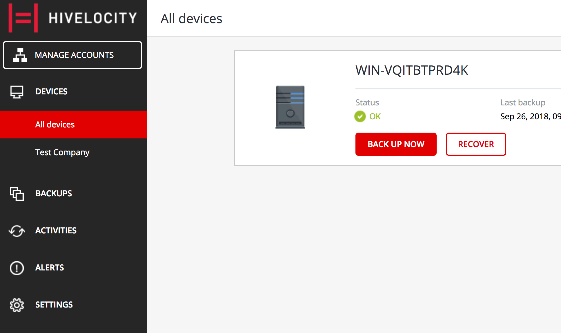 Colo-Cloud Backup & Recovery Services | Hivelocity