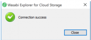 Wasabi Explorer for Windows - Cloud Storage - Hivelocity Hosting