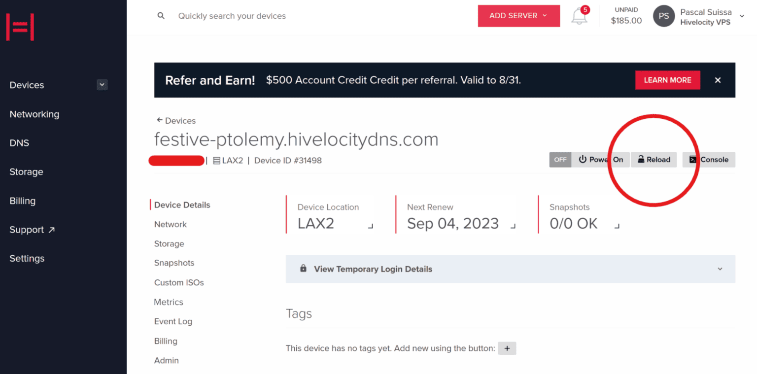 How to Request a New Operating System for Your VPS - Hivelocity Hosting