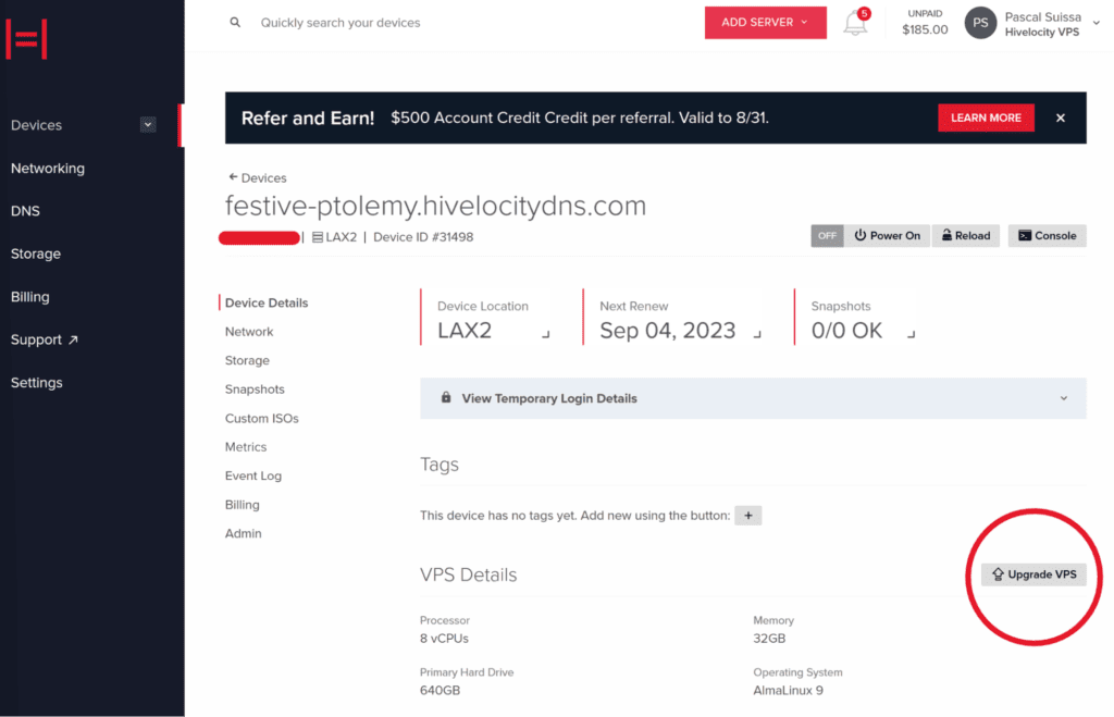 How to Upgrade Your VPS - Hivelocity Hosting