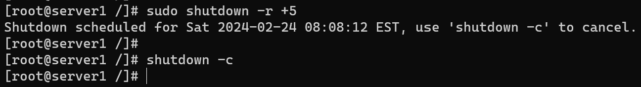 Powering Down And Rebooting Your Linux System Hivelocity Hosting