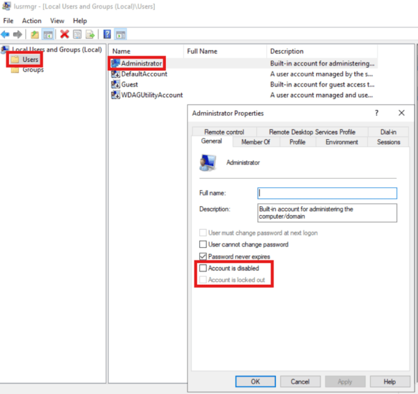 Unlocking a Locked Windows Server Account - Hivelocity Hosting