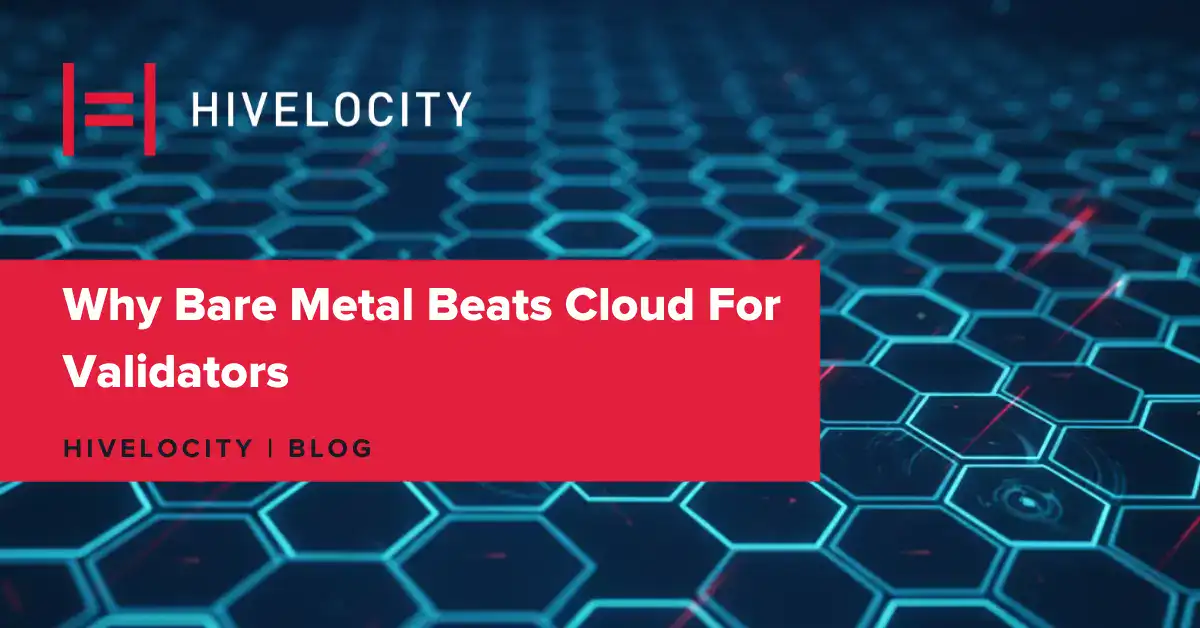 Bare Metal vs Cloud Validators: Latency, Slashing & ROI Explained
