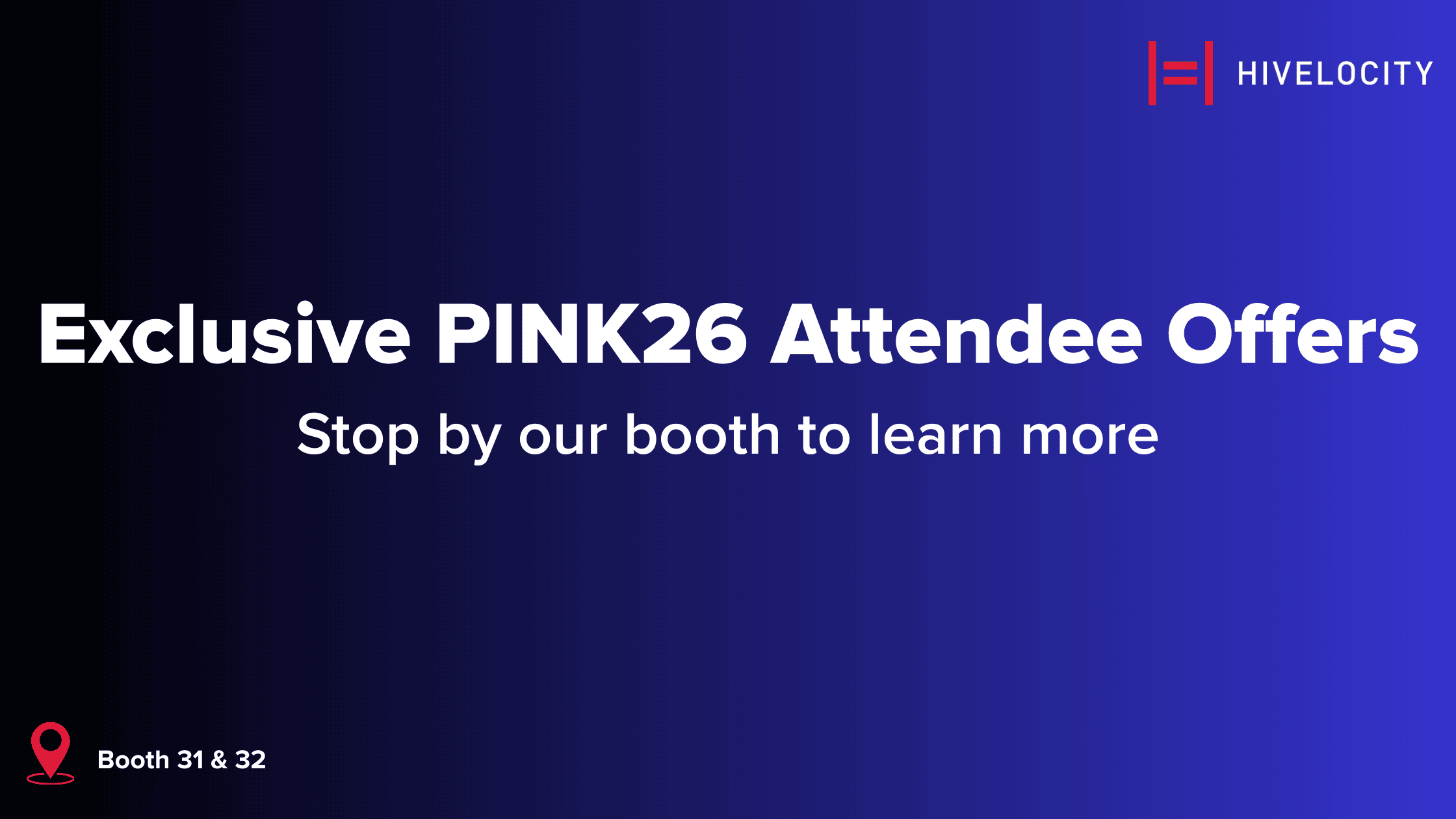 Exclusive PINK26 Attendee Offers from Hivelocity - Hivelocity Hosting